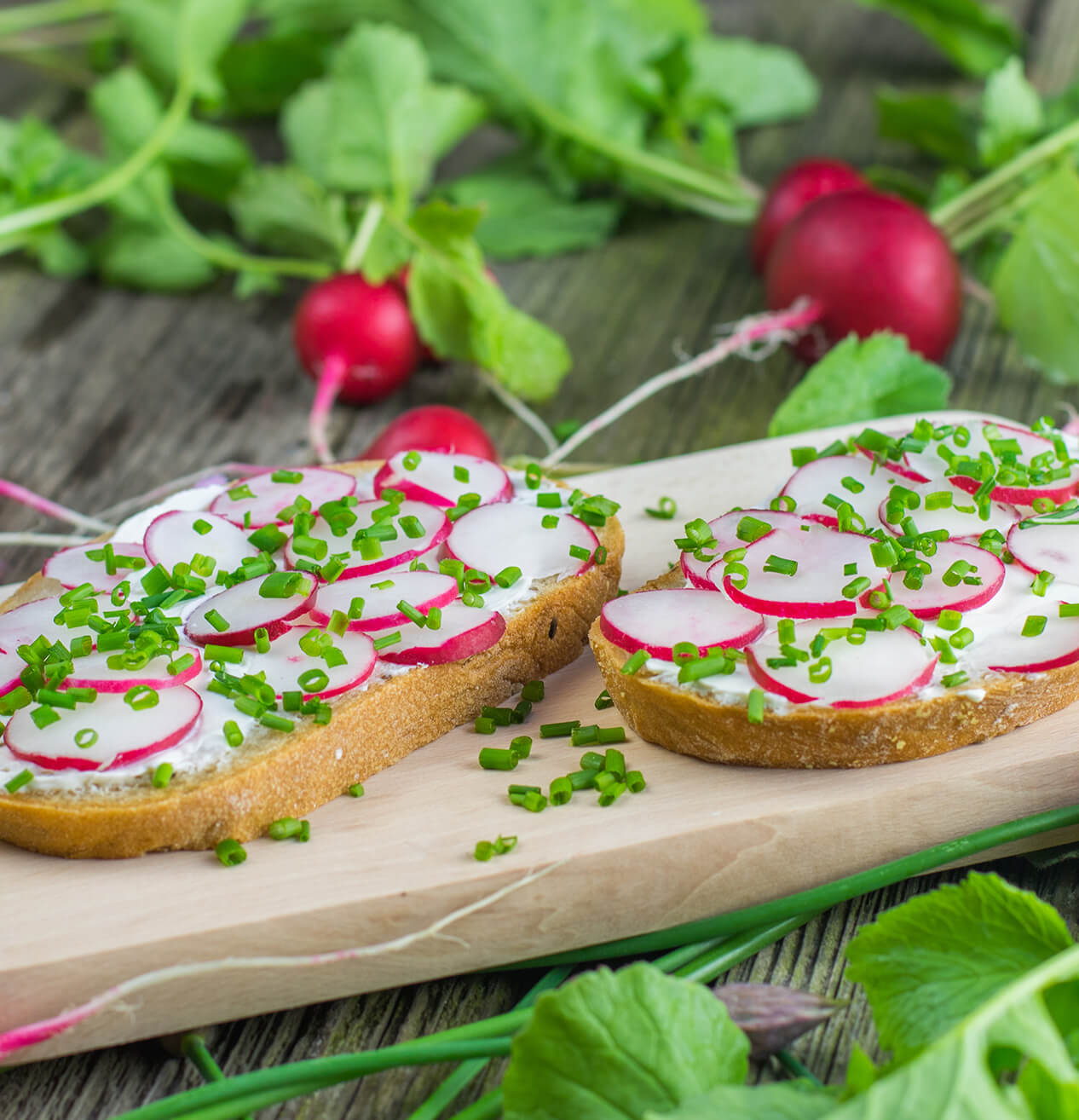 Charred Radish Toast with Pink Peppercorn - Healthy Living